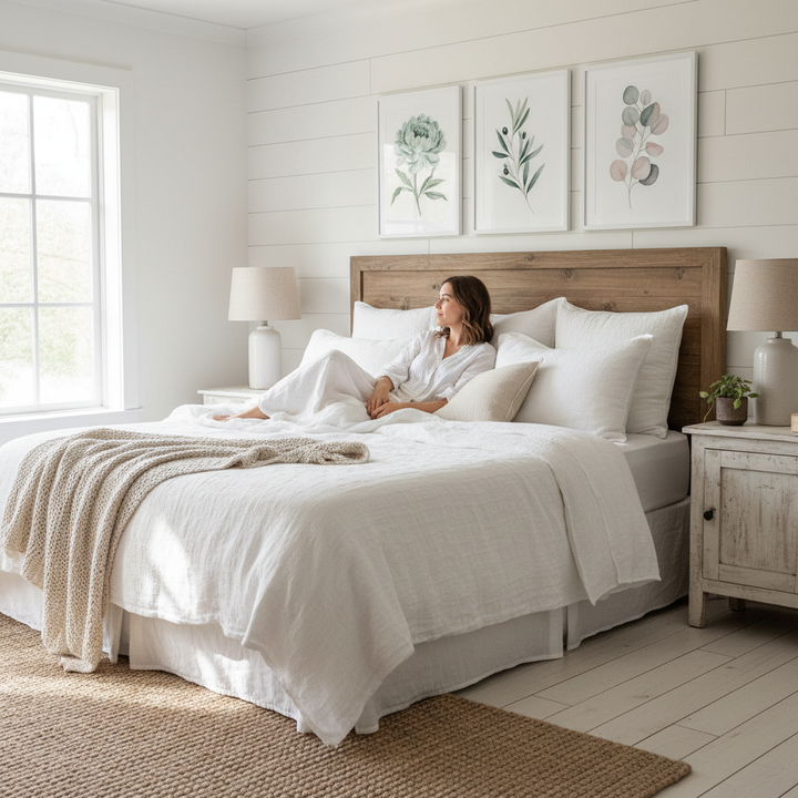 Farmhouse Master Bedroom Ideas for Cozy Comfort
