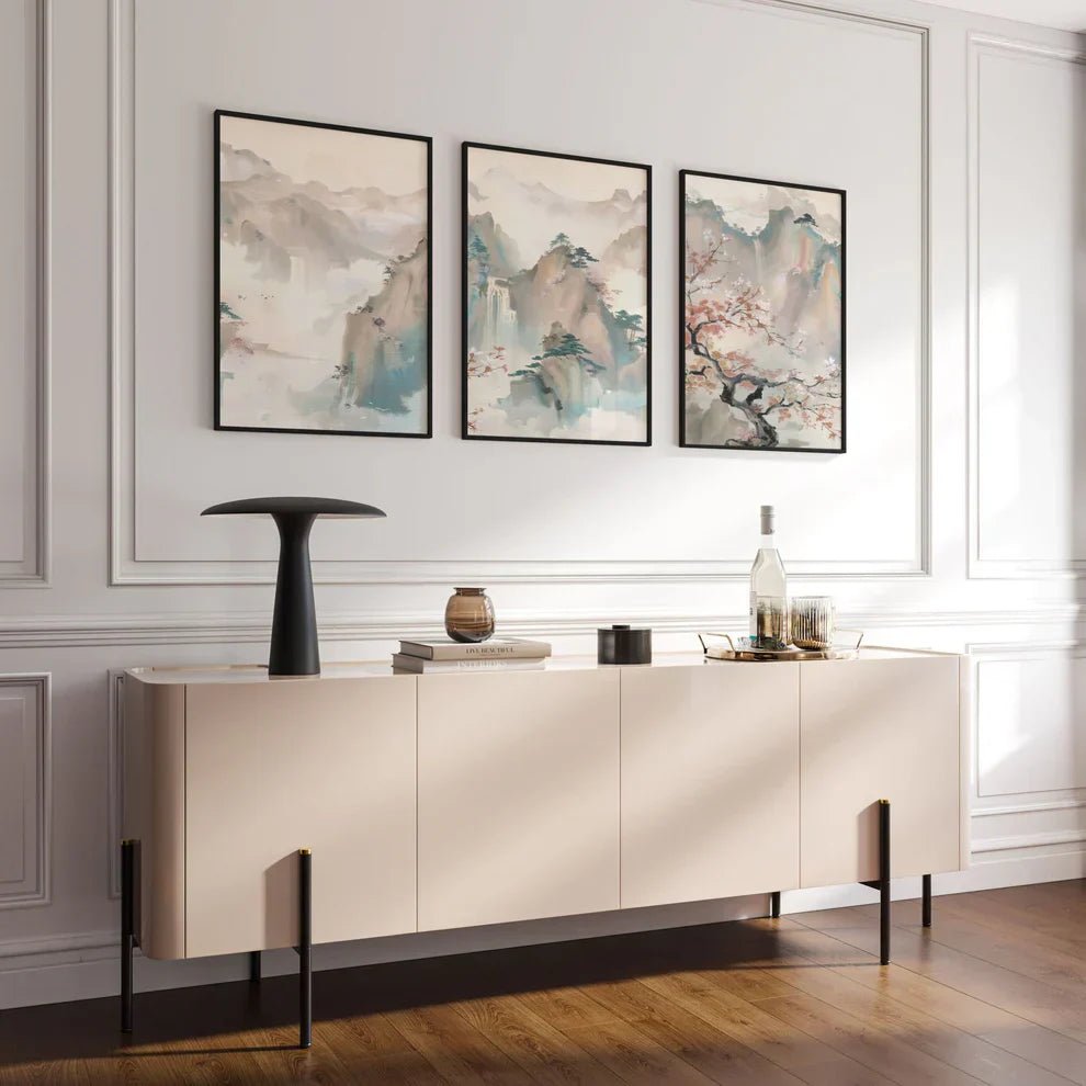 Solving Extra Large Wall Art placement: where to hang