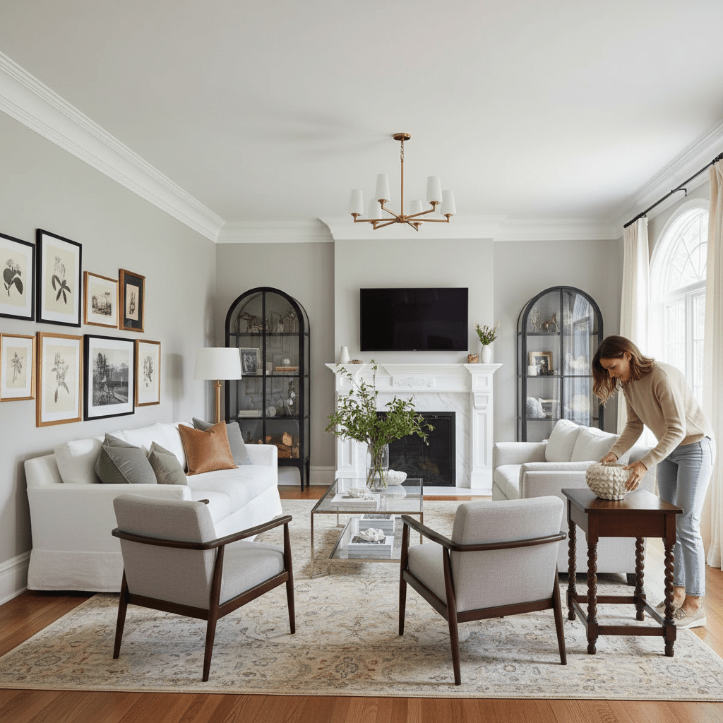 Transitional Interior Design - Modern Furniture & Classic Decor - About ...