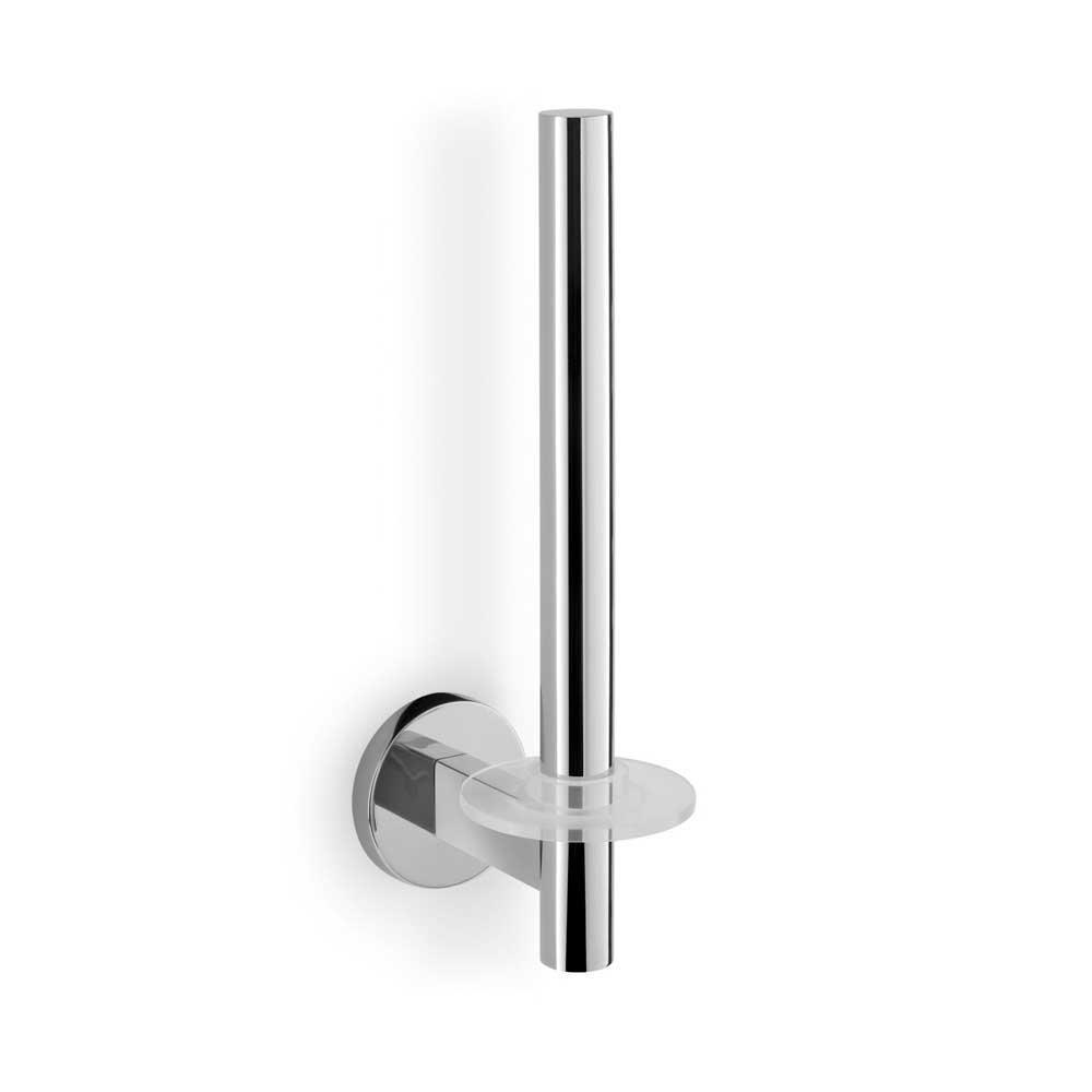 Scala Polished Stainless Steel Spare Toilet Roll Holder - Premium Bath