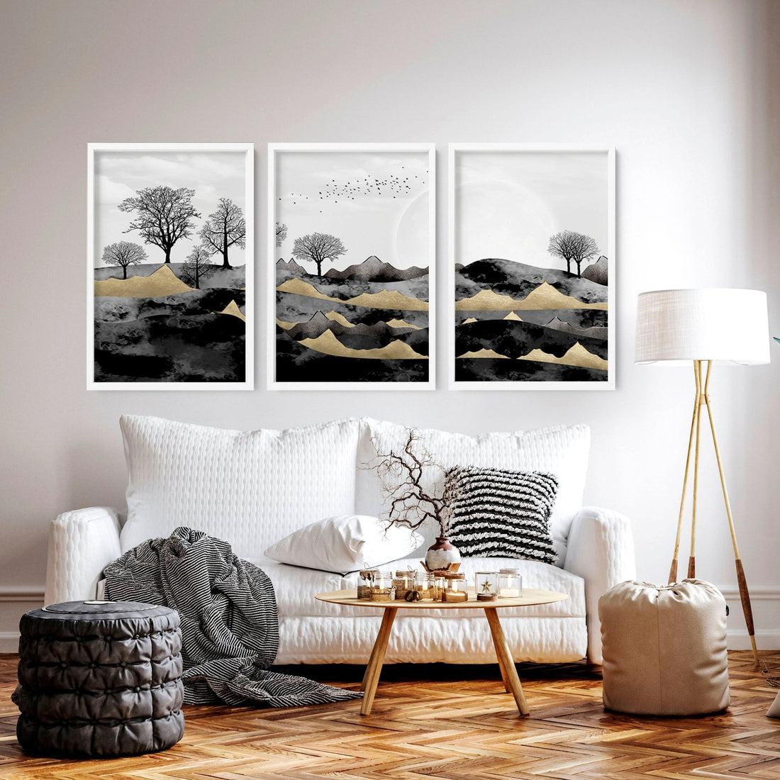 Living Room Wall Art Set of 3 framed wall art | About Wall Art