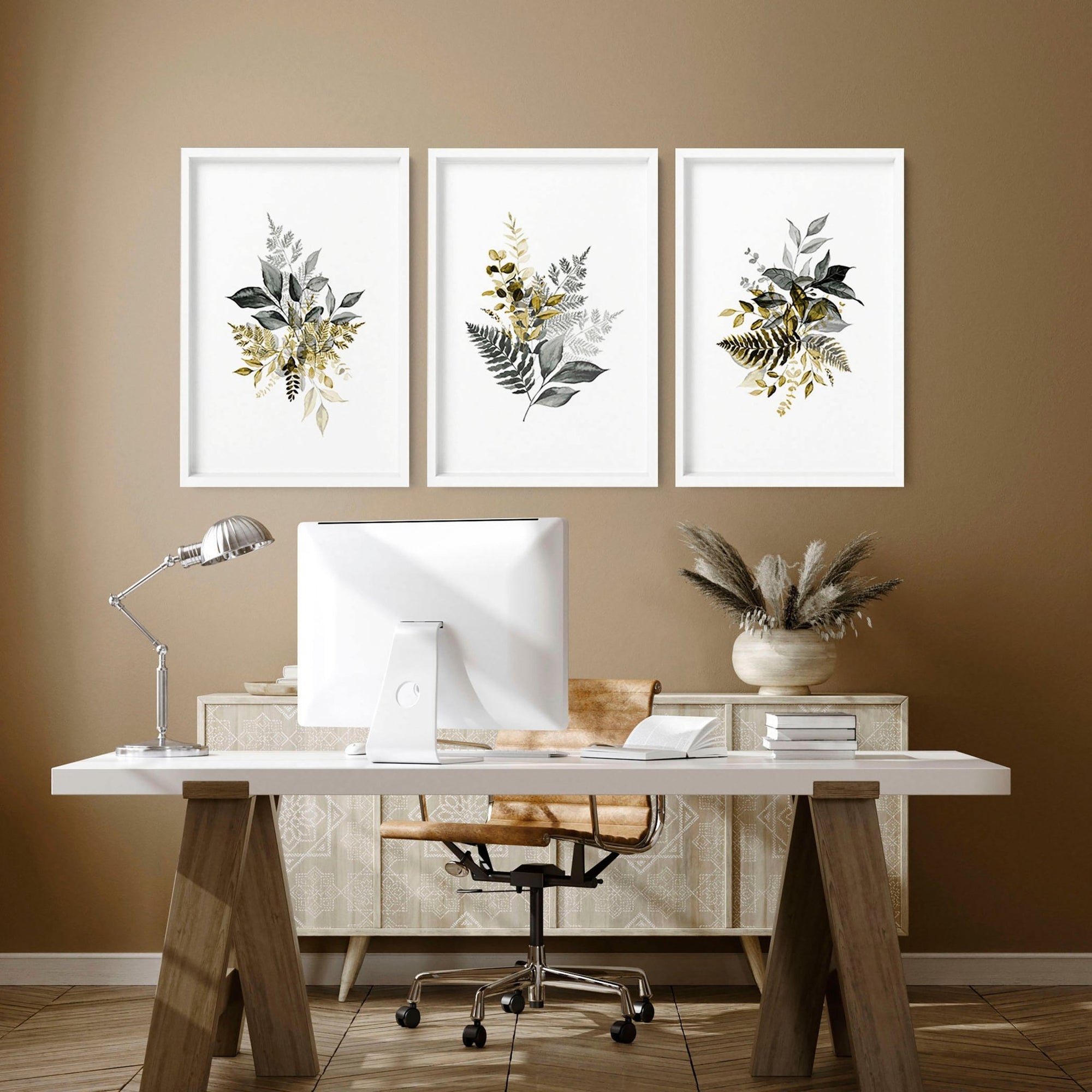 Wall art for the office - Set of 3 framed wall art | About Wall Art